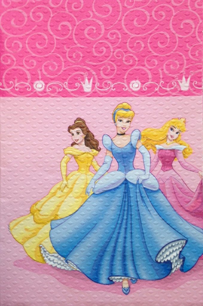 Disney Princess Party Tablecover / Cloth 8766 – Getretro
