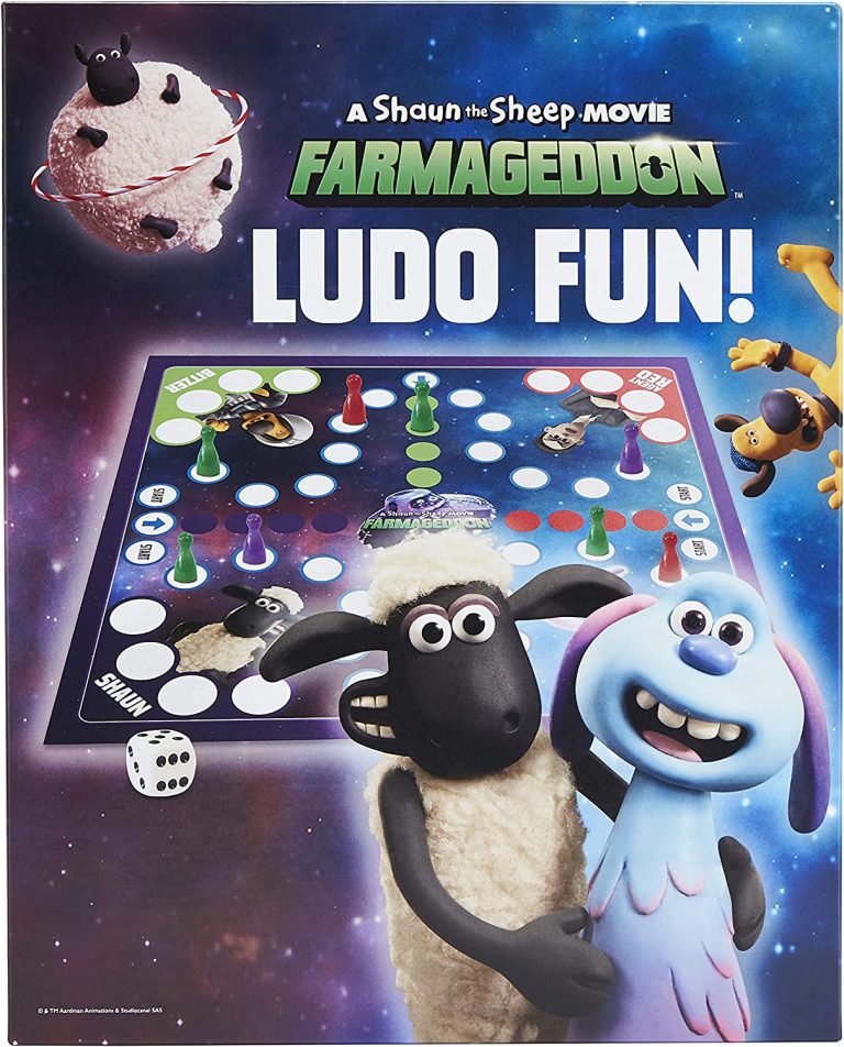 A Shaun the sheep movie “Farmageddon” Ludo Fun. – Getretro