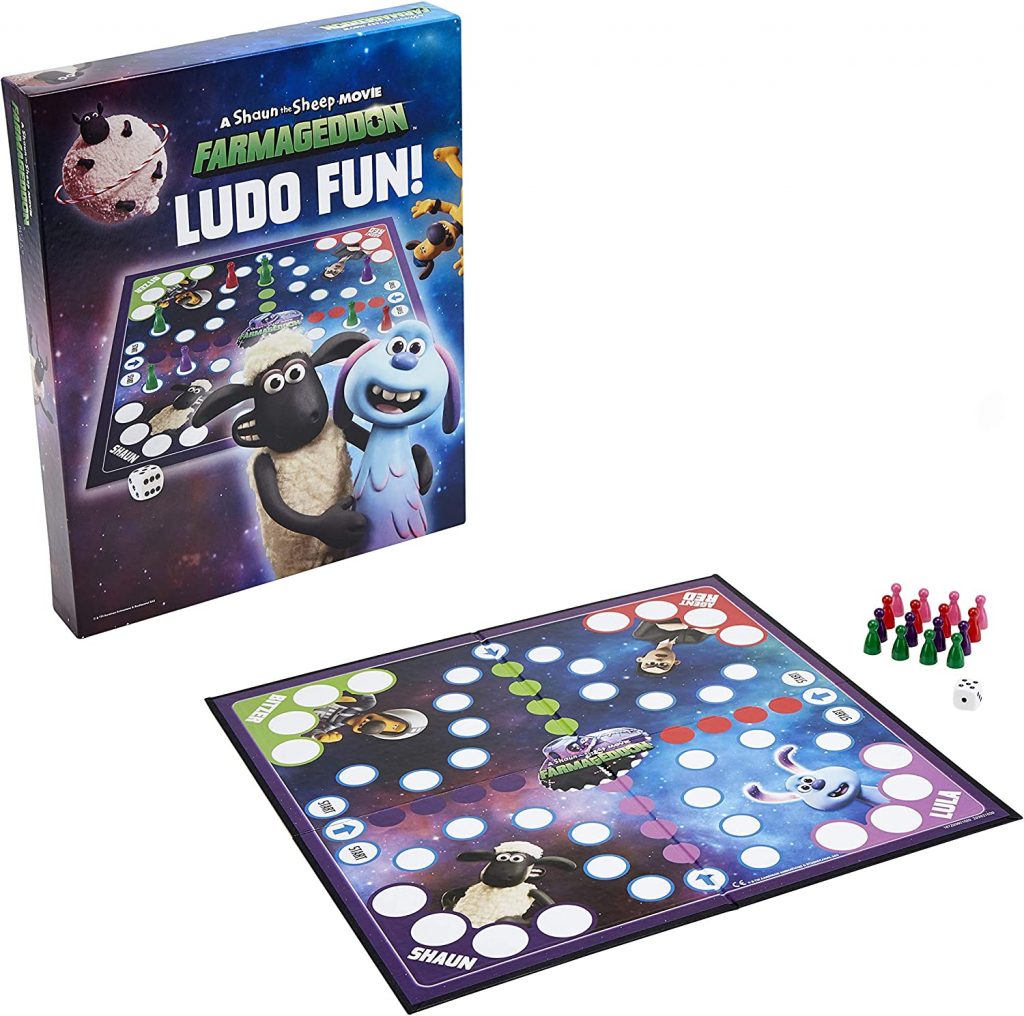 A Shaun the sheep movie “Farmageddon” Ludo Fun. – Getretro