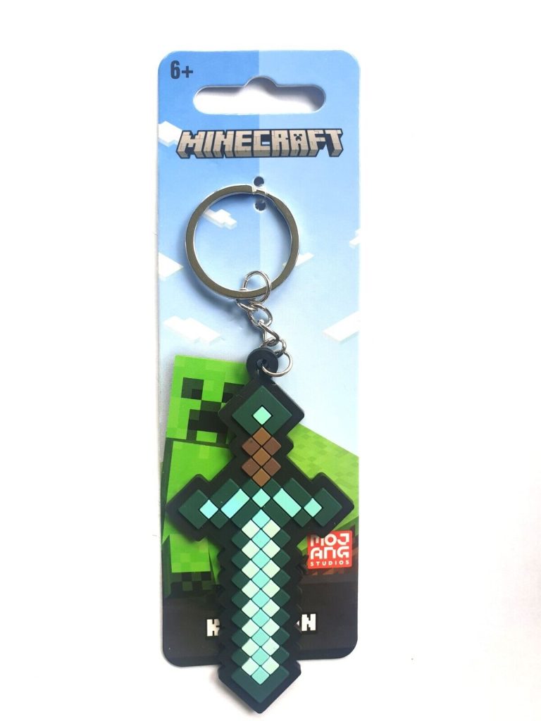 Assortment of Minecraft Keyrings Bundle Deal – Getretro