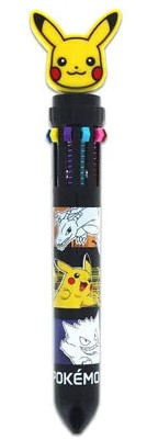Pokemon Pikachu 10 in 1 Multi-Coloured Pen – Get Retro