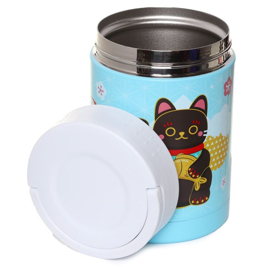 Maneki Neko Insulated Lunch Pot – Getretro