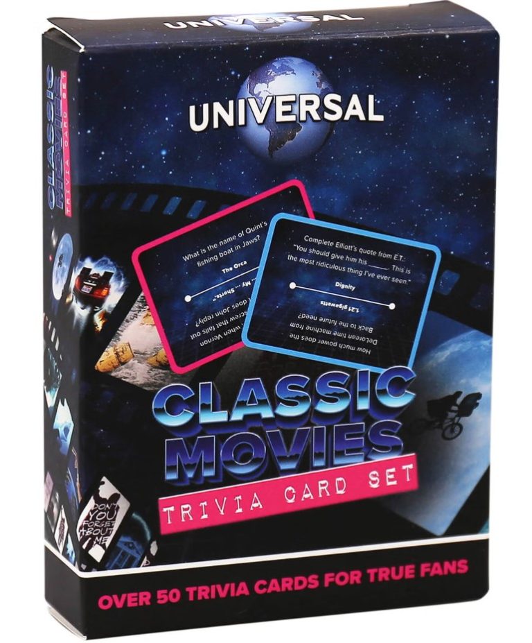Universal Classic Movies Trivia Card Set – Getretro