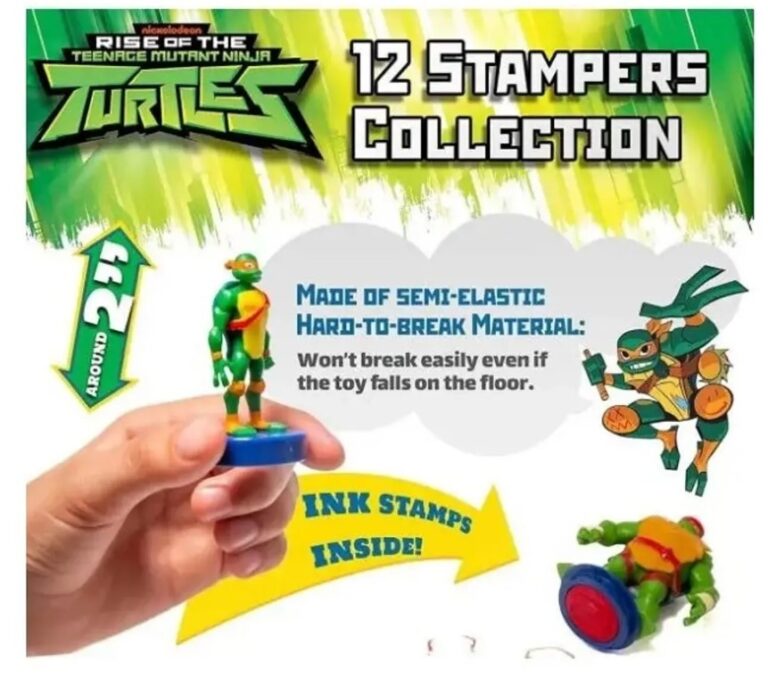 Rise of the Teenage Mutant Ninja Turtles Stamper Packs – Getretro
