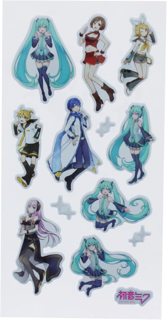 Hatsune Miku Mini Sticker Packs – Getretro