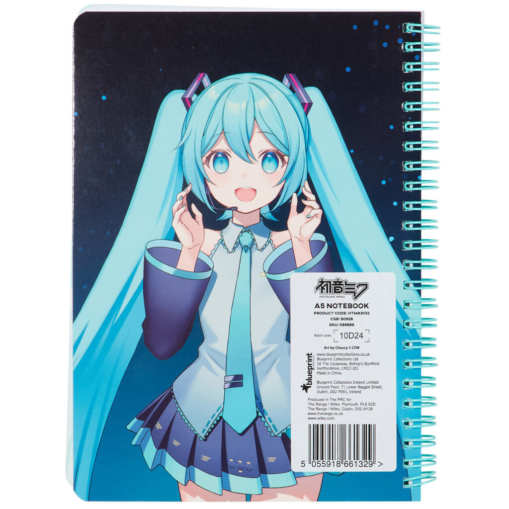 Hatsune Miku A5 Notebook – Getretro