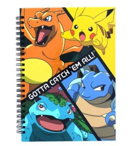Pokémon Characters A5 Notebook – Getretro