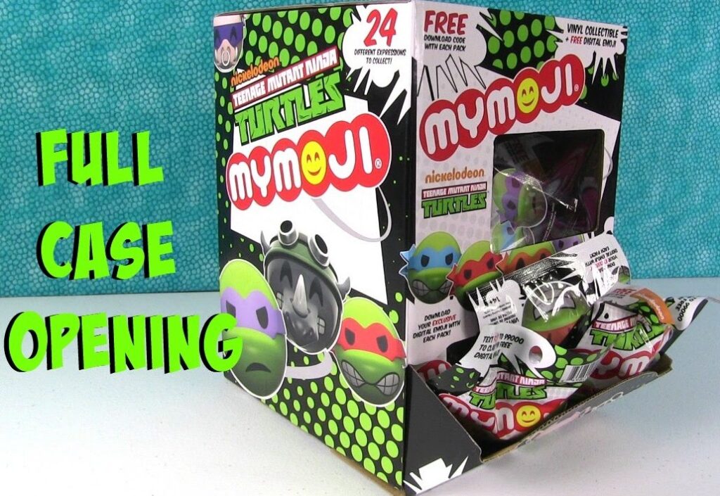 ‎Mymoji Teenage Mutant Ninja Turtles Mystery Blind Bags CDU – Getretro