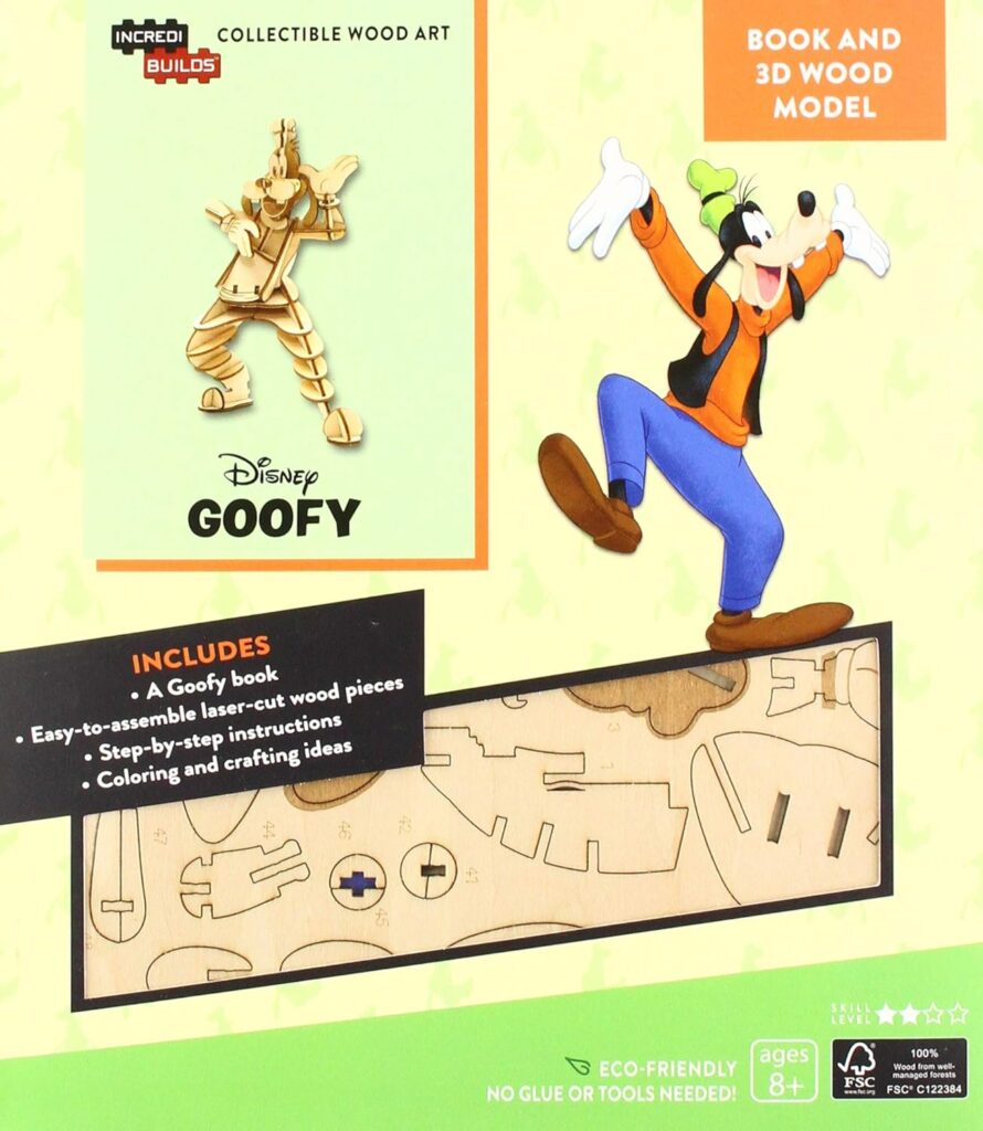 Disneys Goofy Wood Art Collectables – Getretro