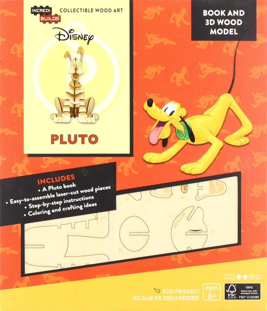 Disneys Pluto Wood Art Collectables – Getretro