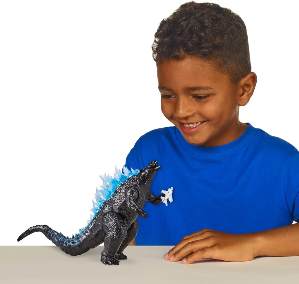 Monsterverse Supercharged Godzilla with Fighter Jet – Getretro
